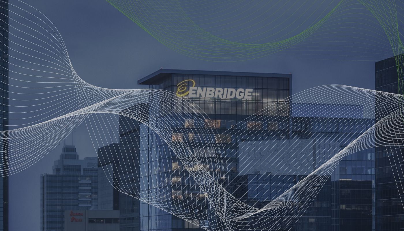 New Enbridge Logo Logo Of Enbridge Inc. A Multinational Pipeline